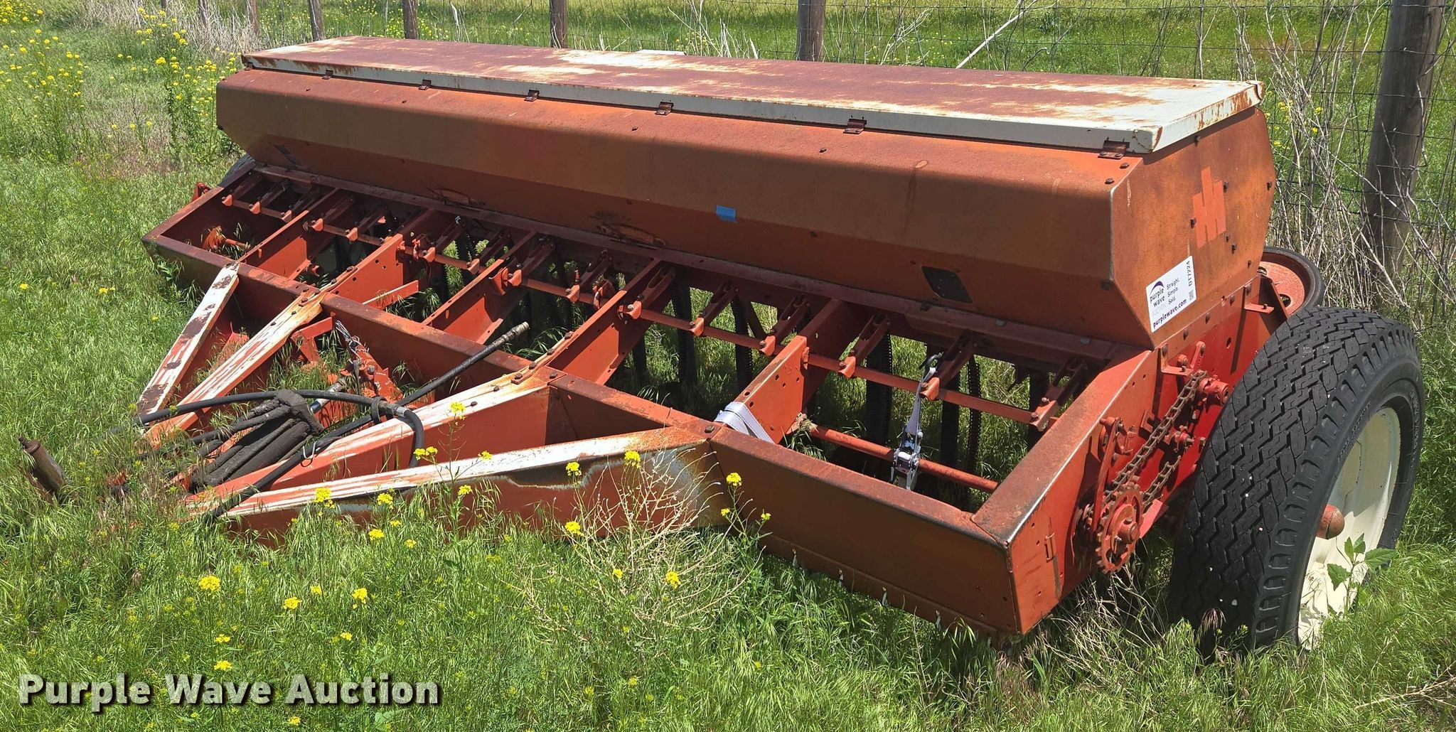 International 510 grain drill in Crawford, NE | Item DT7224 for sale | Purple Wave