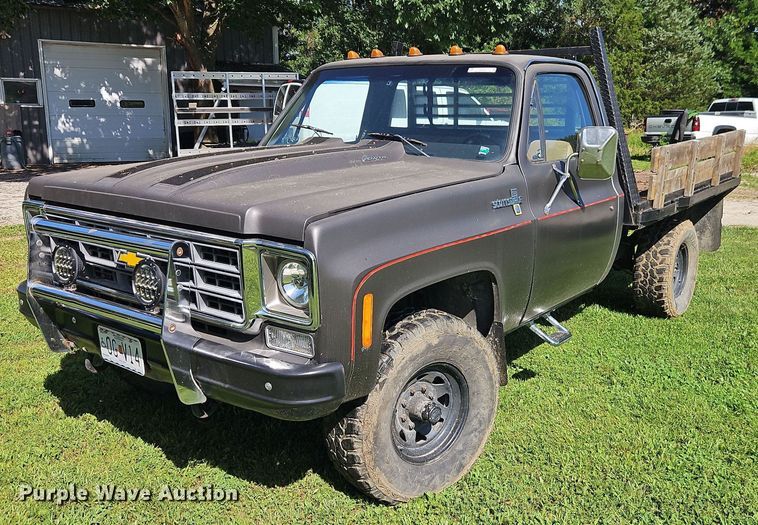 1978 Chevrolet Scottsdale 20 flatbed pickup truck in Lowry City, MO ...