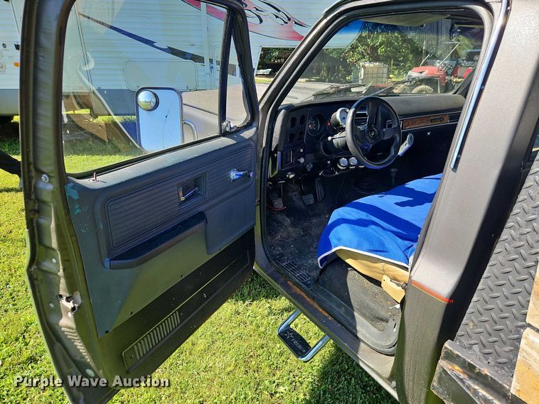 1978 Chevrolet Scottsdale 20 flatbed pickup truck in Lowry City, MO ...