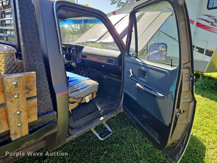 1978 Chevrolet Scottsdale 20 flatbed pickup truck in Lowry City, MO ...