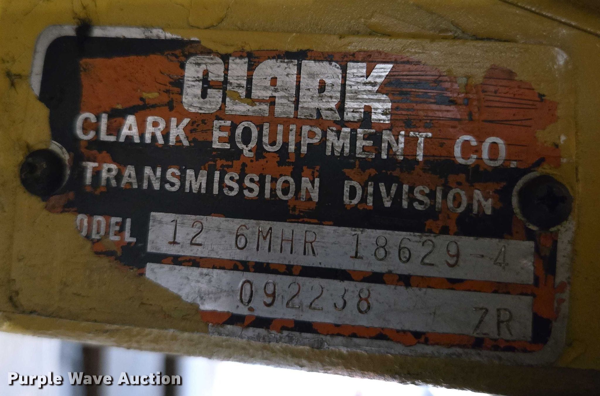 Clark S5 12 6MHR 18629-4 transmission in Liberty, MO | Item EF1600 sold ...