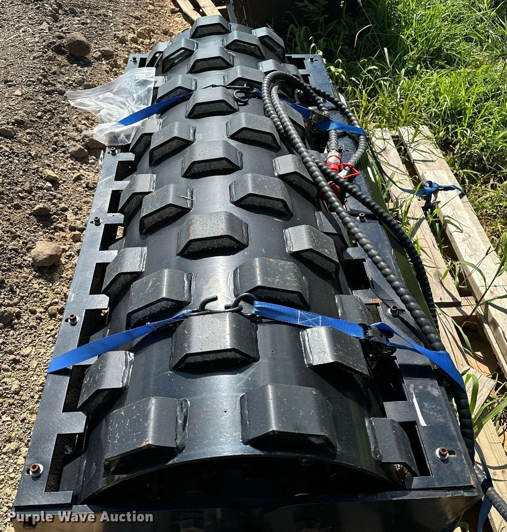 2024 GIYI GY-CW59 skid steer vibratory roller in Strafford, MO | Item ...