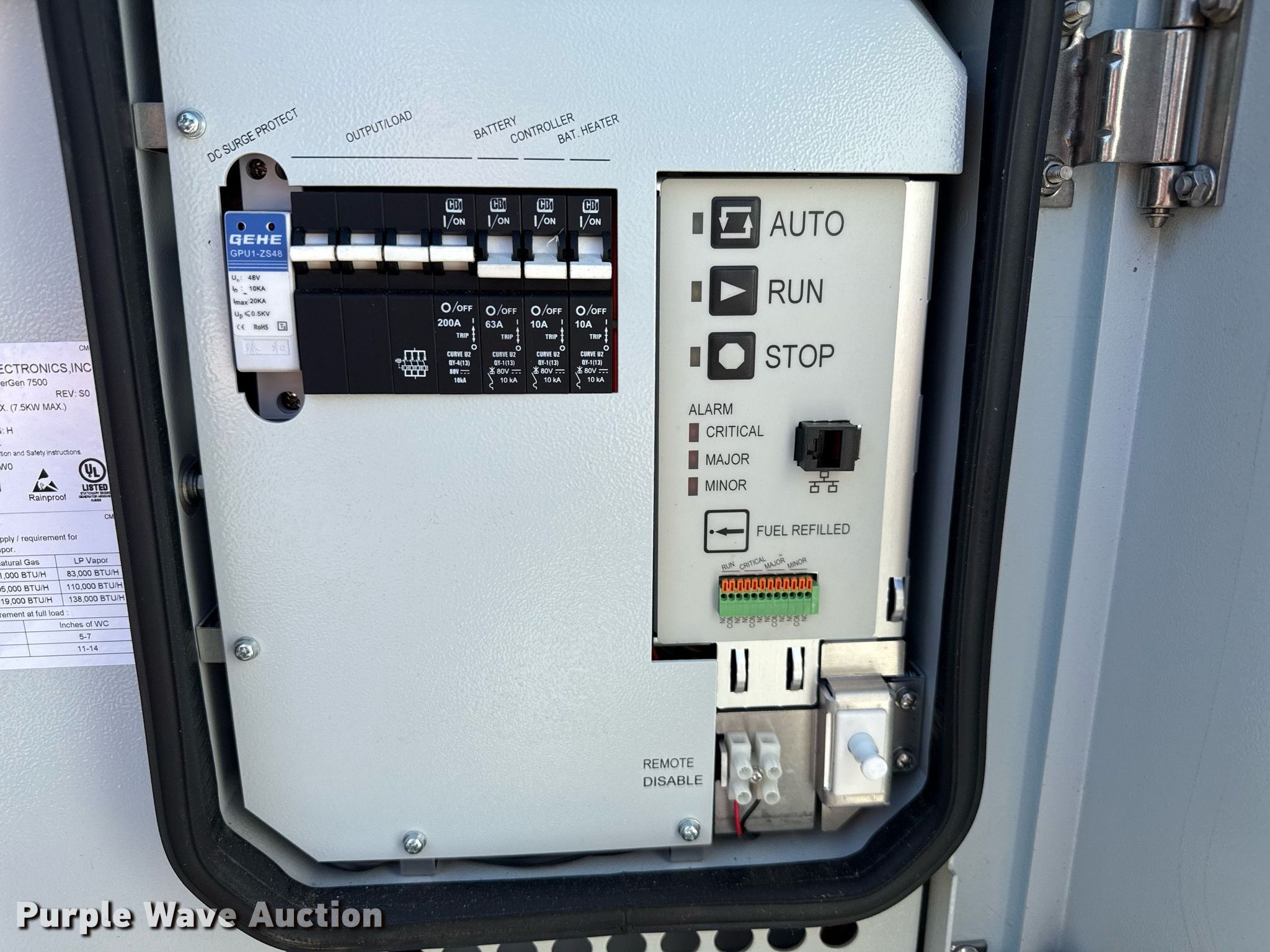 Delta PowerGen 7500 generator in Strafford, MO | Item EN3960 for sale ...