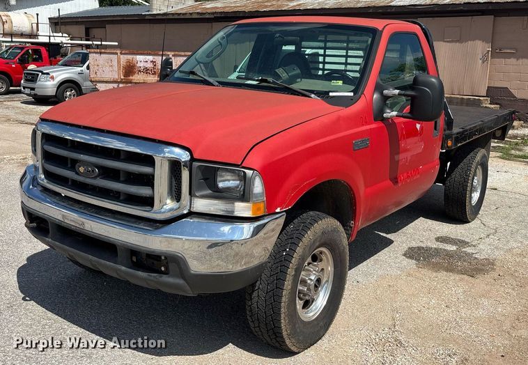 2003 Ford F250 flatbed pickup truck in Springfield, MO | Item DY0360 ...