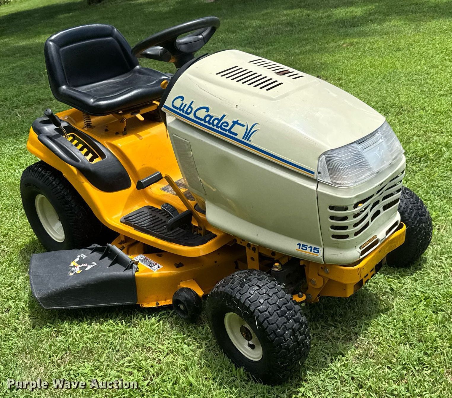 Cub Cadet 1515 lawn mower in Sedgwick, KS | Item DY0446 sold | Purple Wave