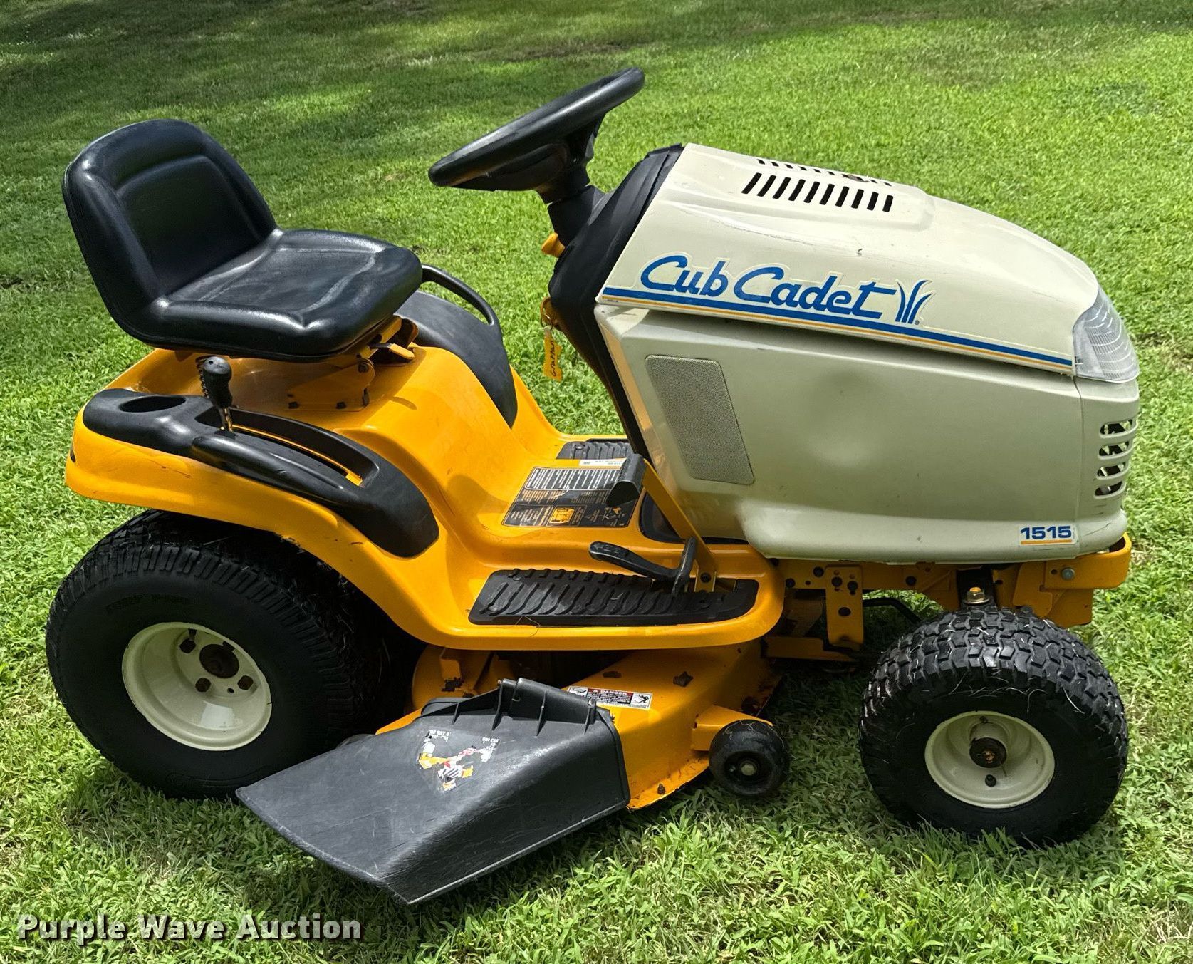 Cub Cadet 1515 lawn mower in Sedgwick, KS | Item DY0446 sold | Purple Wave