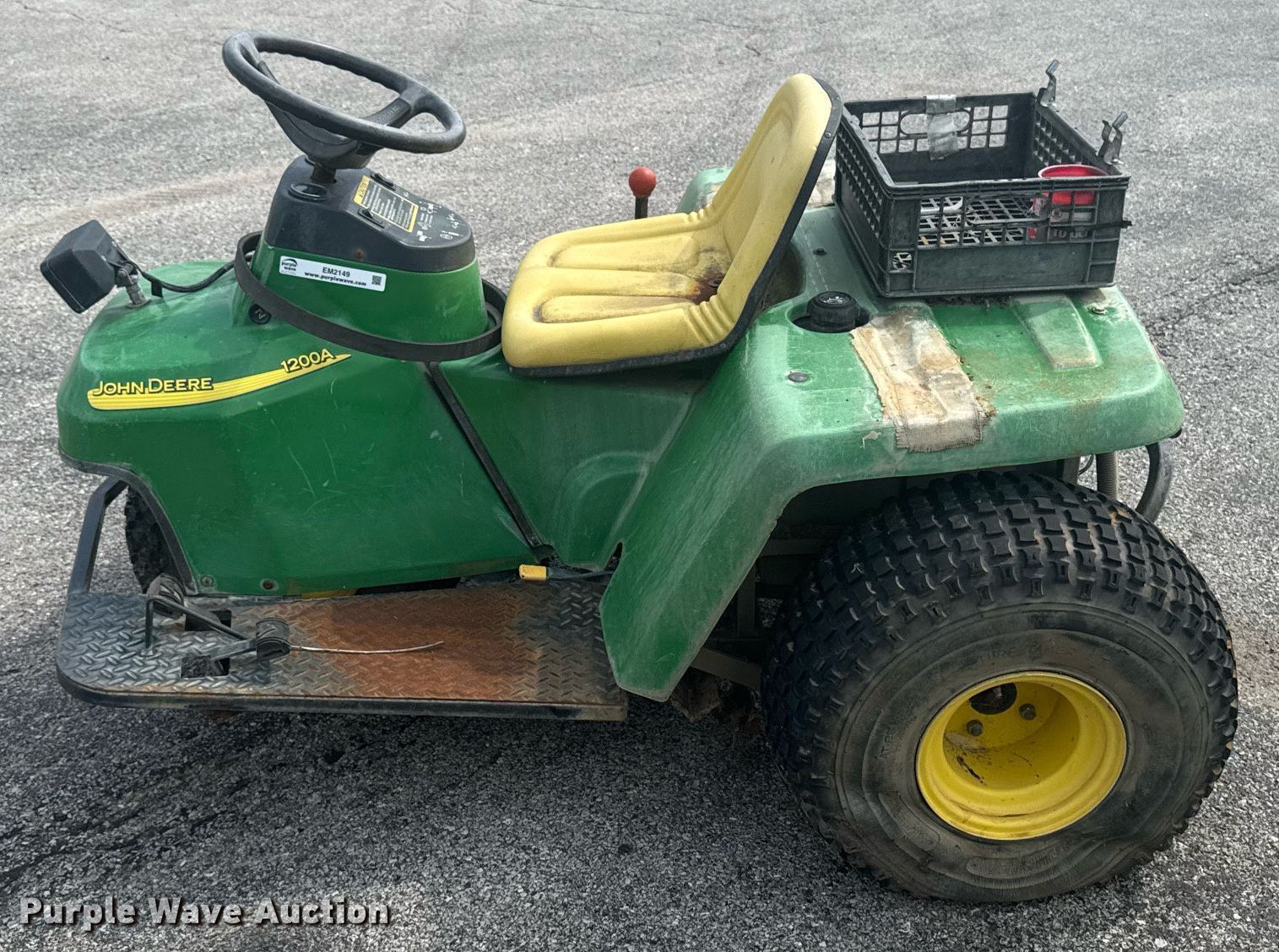 John Deere 1200A bunker rake in Rock Island, IL | Item EM2149 sold ...