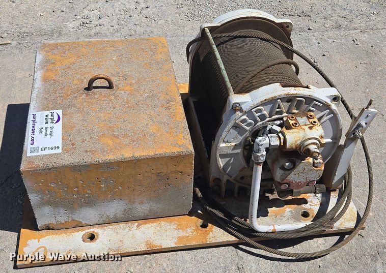 Braden winch in Liberty, MO | Item EF1699 sold | Purple Wave