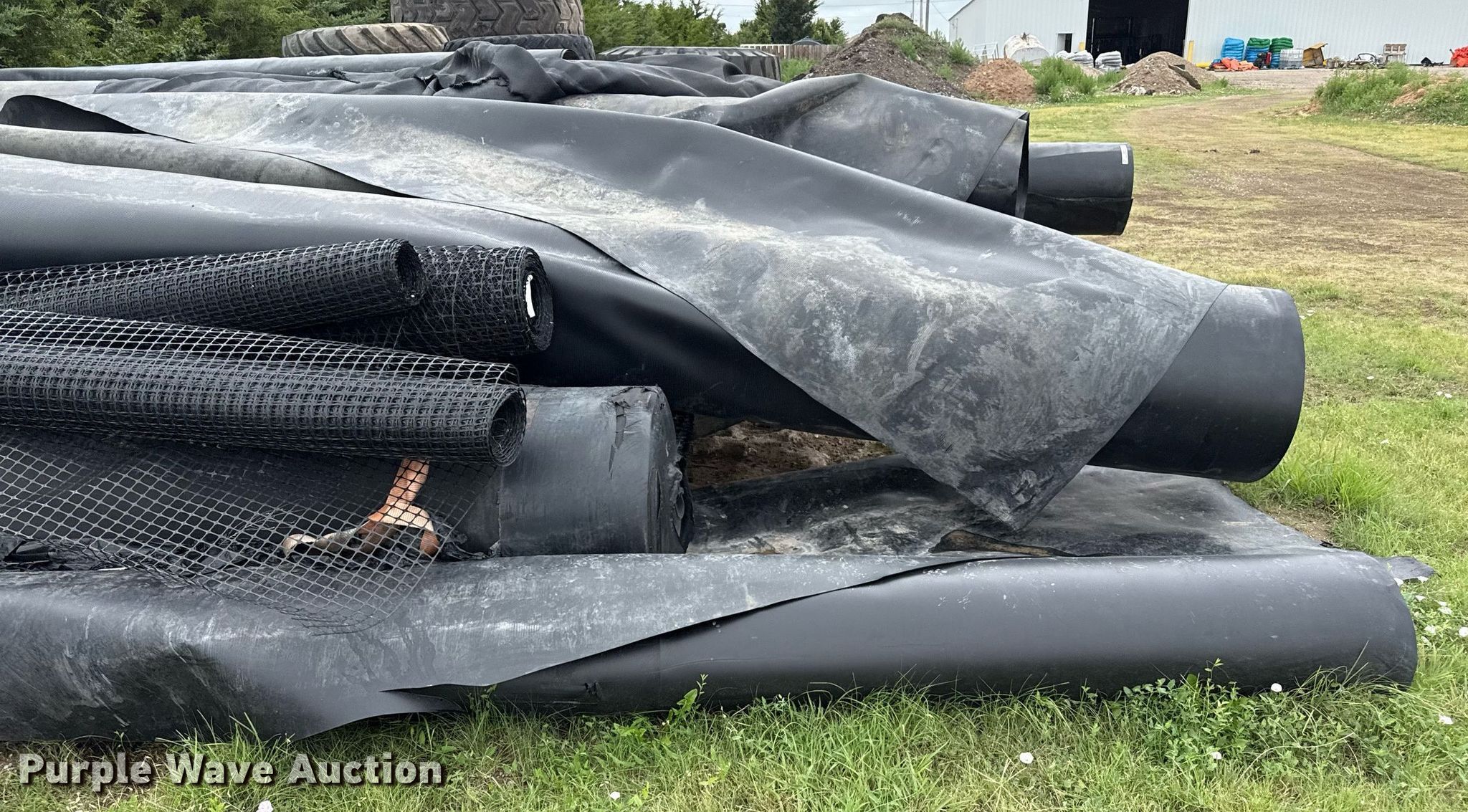 Geotextile fabric in Sublette, KS | Item DZ8707 sold | Purple Wave