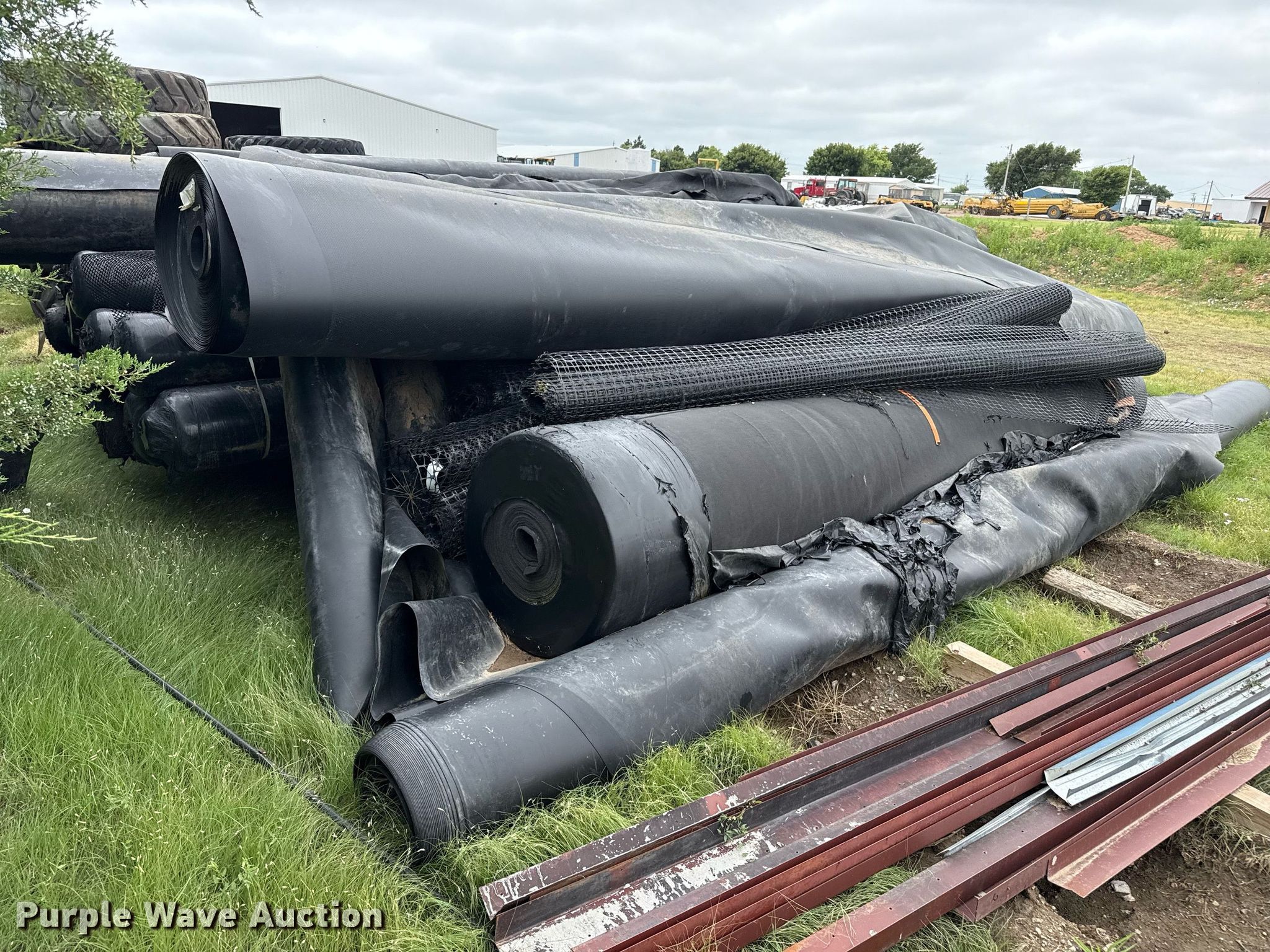 Geotextile fabric in Sublette, KS | Item DZ8707 sold | Purple Wave