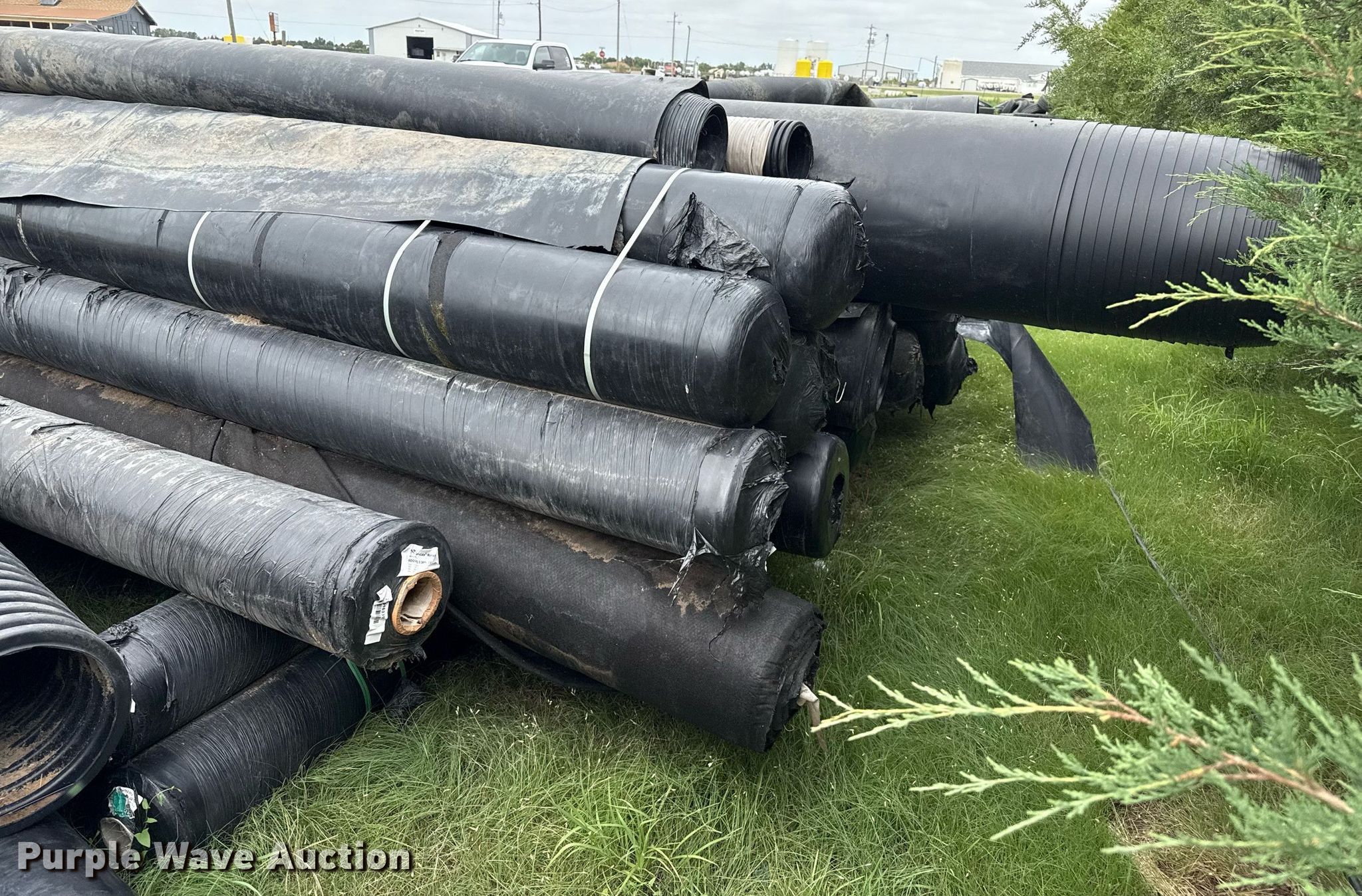 Geotextile fabric in Sublette, KS | Item DZ8707 sold | Purple Wave