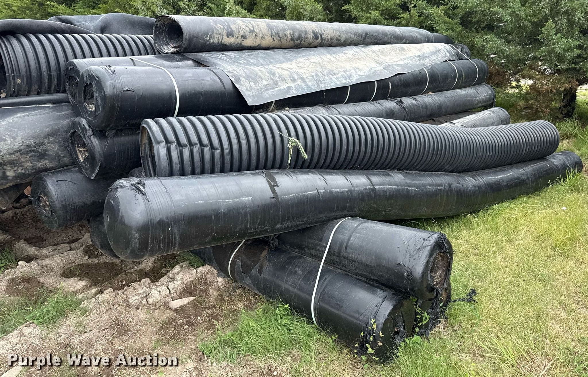 Geotextile fabric in Sublette, KS | Item DZ8707 sold | Purple Wave