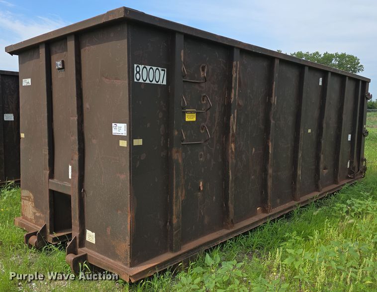 Wastequip May MFG roll-off container in Lincoln, NE | Item DR3865 sold ...