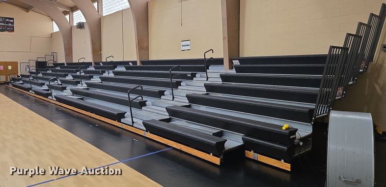 Interkal Teleacopic Seating bleachers in Mitchell, SD | Item DY1054 ...