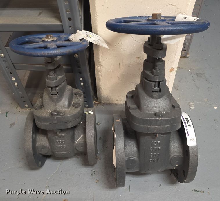 (2) waterline gate valves in Manhattan, KS | Item DZ6051 sold | Purple Wave