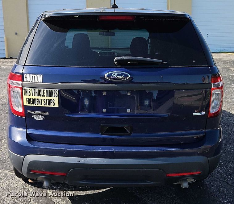 2014 Ford Explorer Police Interceptor SUV in Warrensburg, MO | Item ...