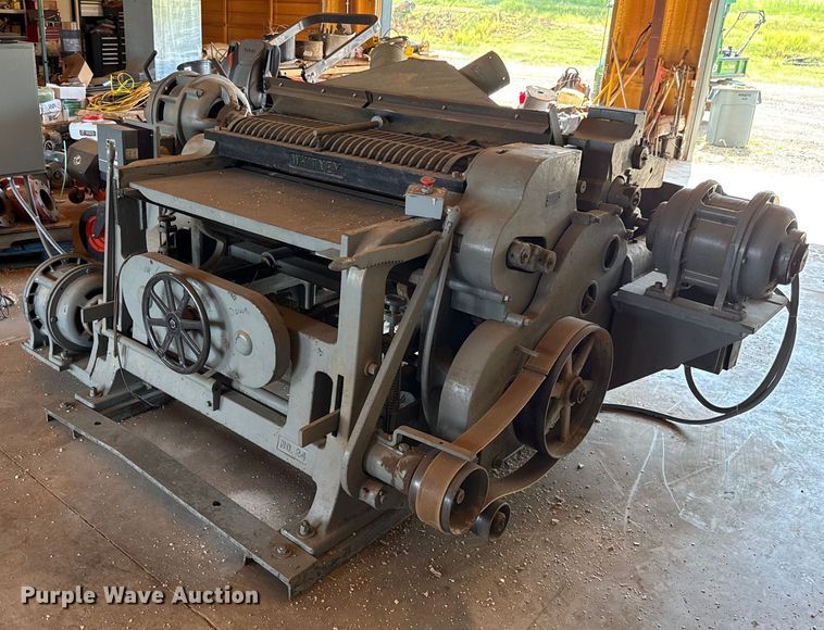 Whitney 24 wood planer in Norman, OK | Item DO7179 sold | Purple Wave