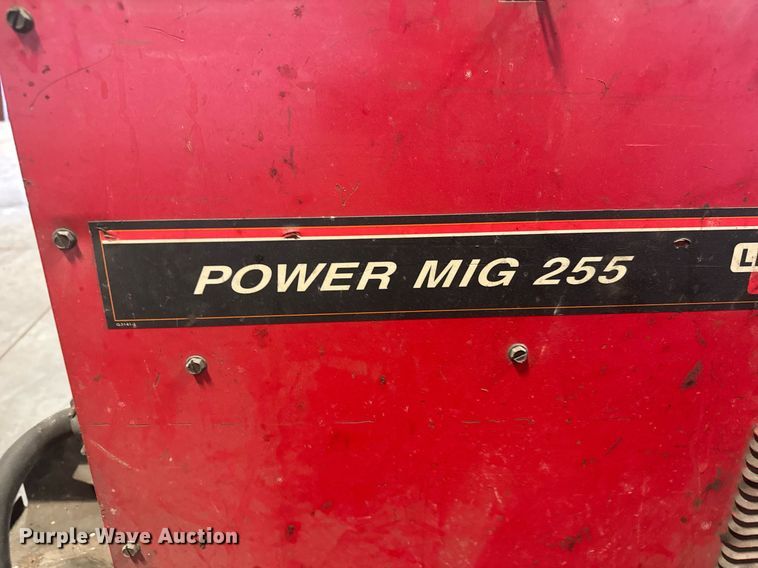 Lincoln Electric Power Mig 255 welder in Newton, KS | Item EM8014 sold ...