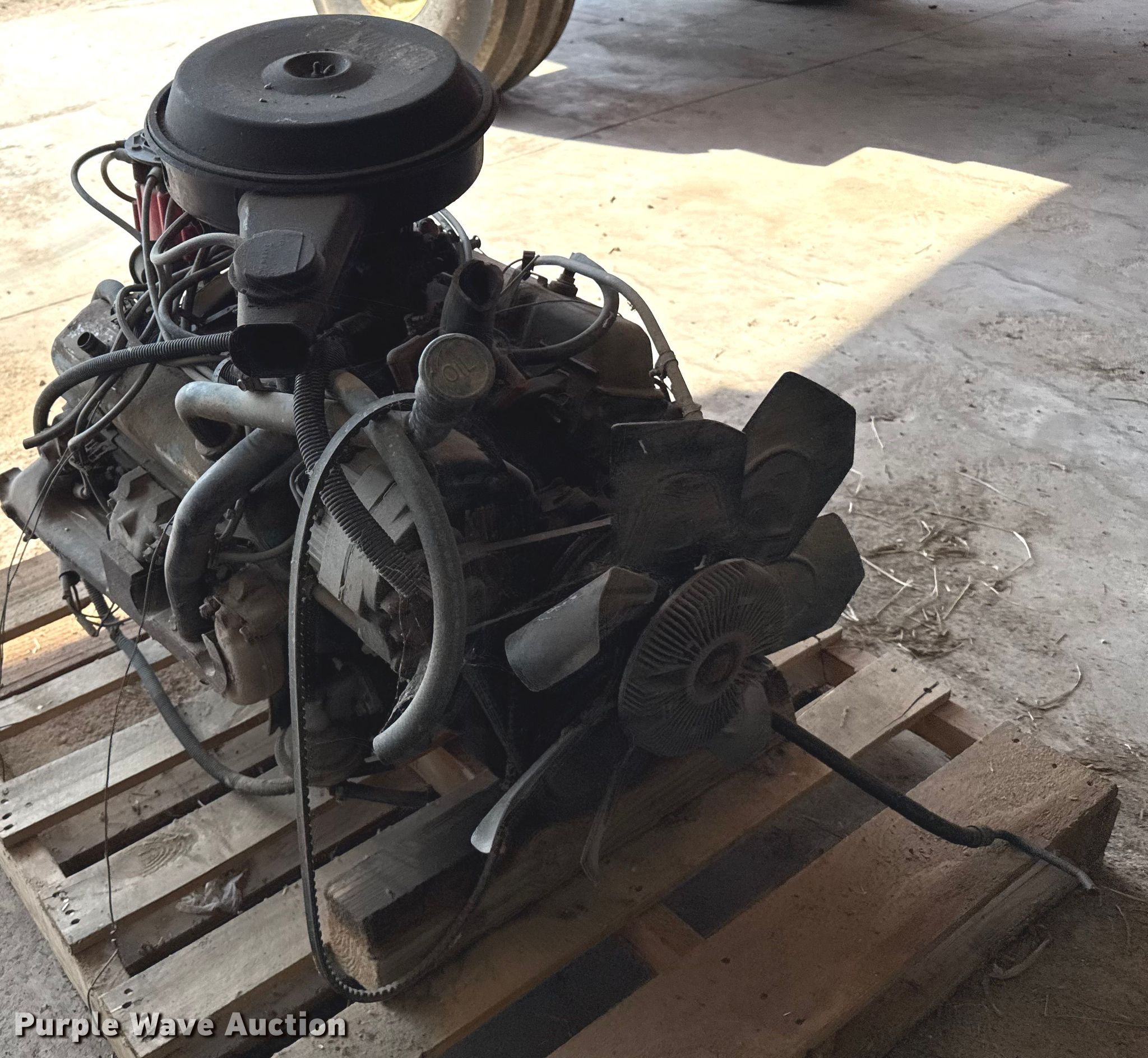 1978 GM engine in Jetmore, KS | Item DZ8844 sold | Purple Wave