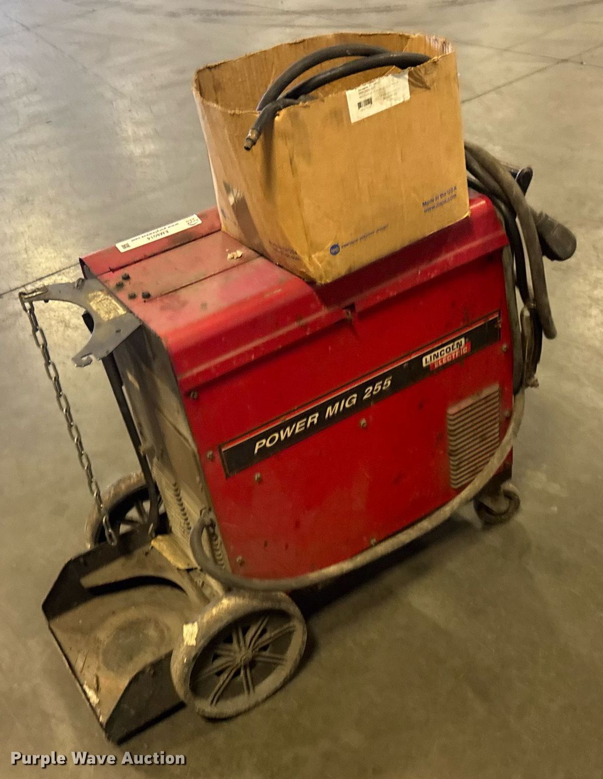 Lincoln Electric Power Mig 255 welder in Newton, KS | Item EM8014 sold ...