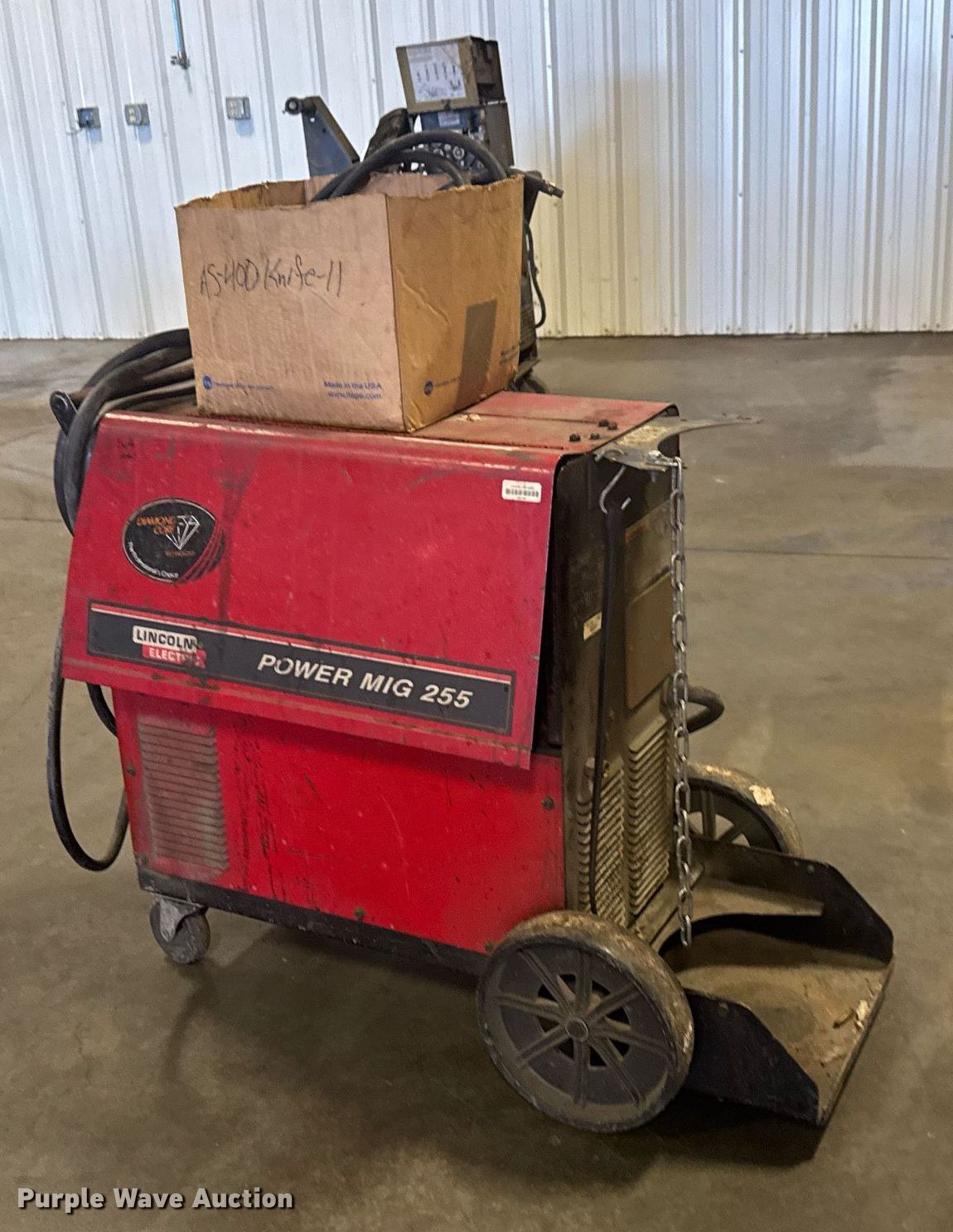 Lincoln Electric Power Mig 255 welder in Newton, KS | Item EM8014 sold ...