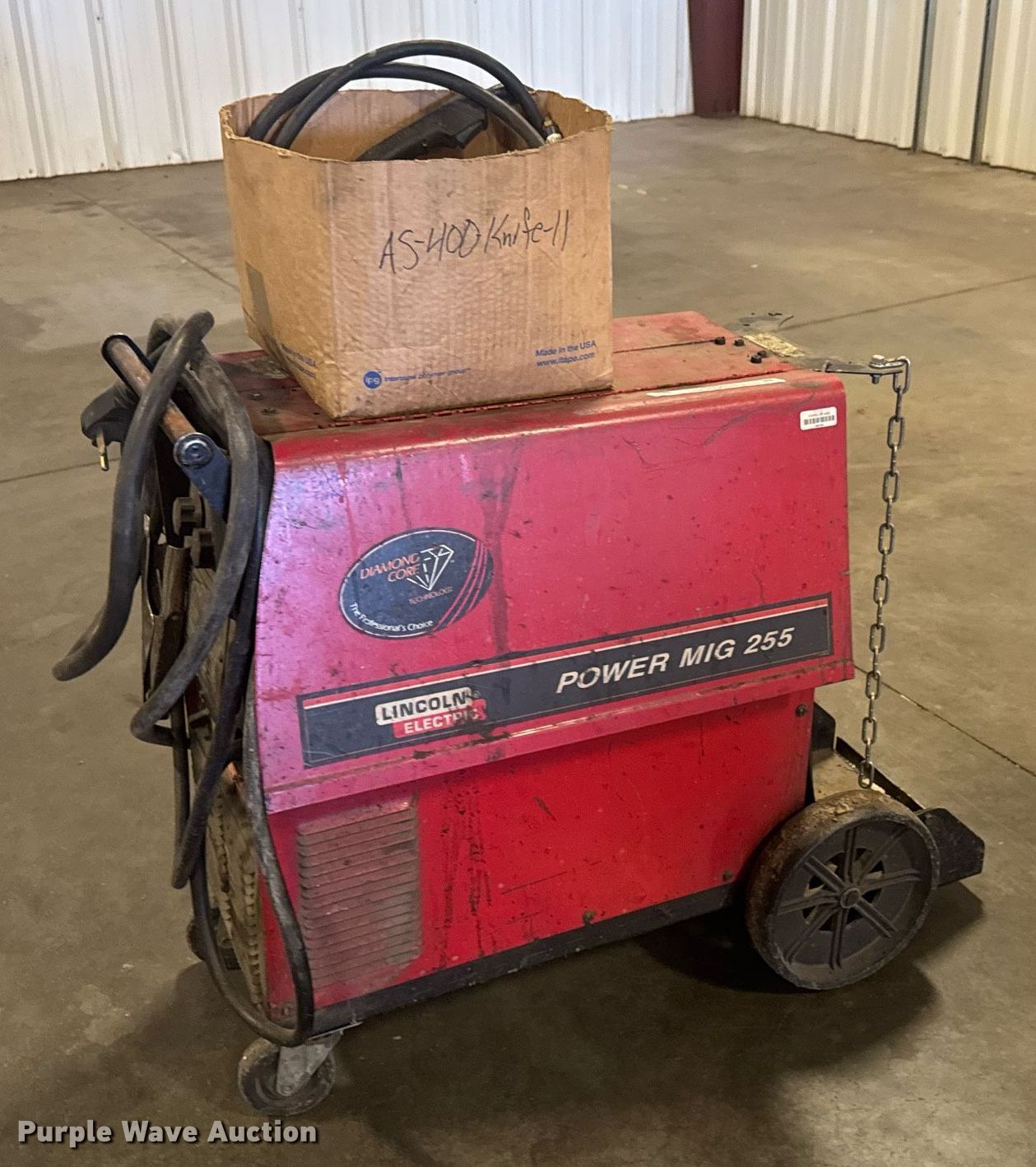 Lincoln Electric Power Mig 255 welder in Newton, KS | Item EM8014 sold ...