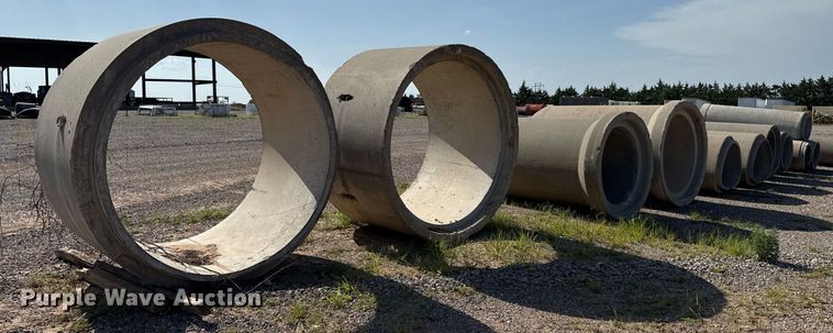 Concrete culverts in Edmond, OK | Item DW5166 sold | Purple Wave
