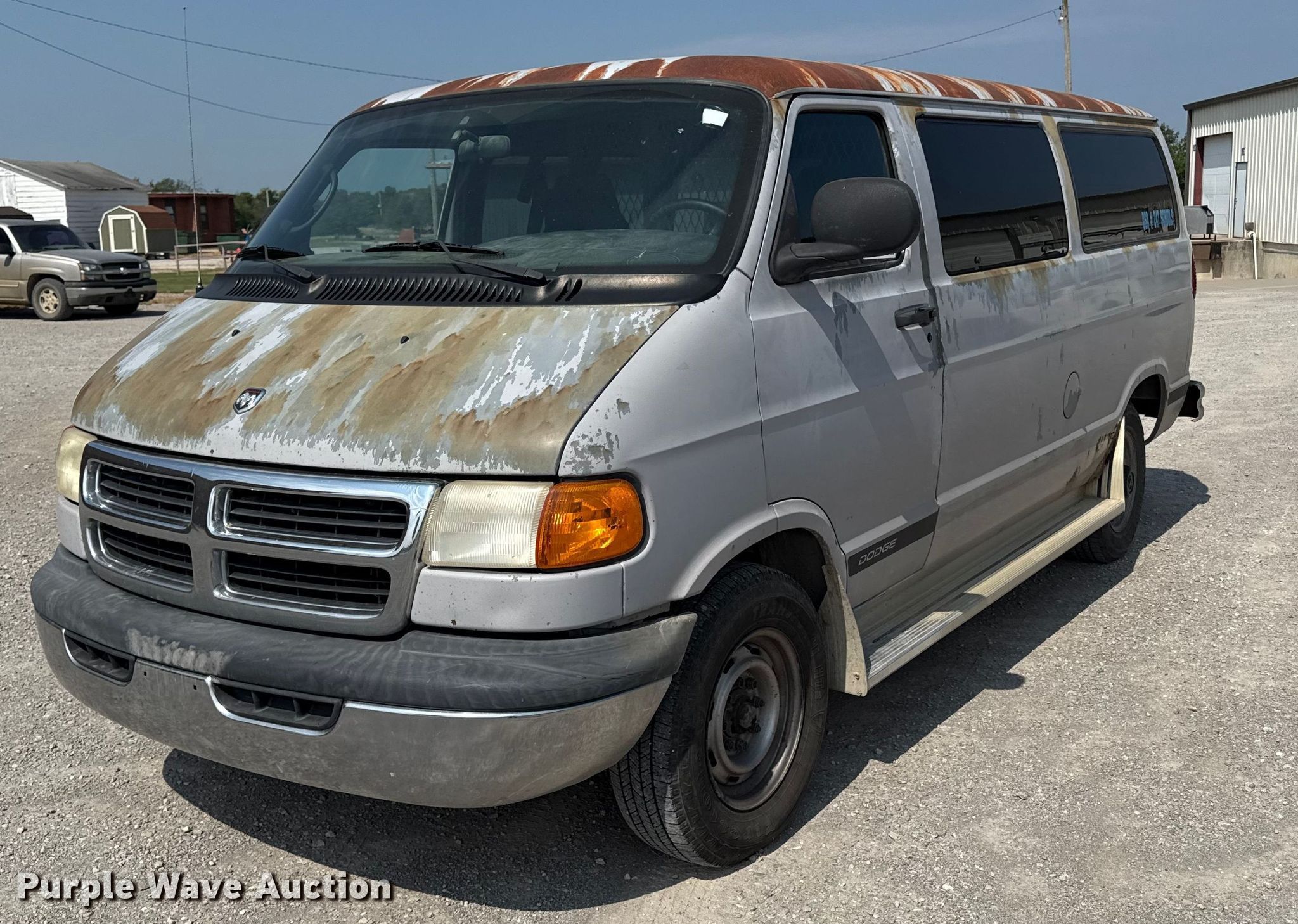 2001 Dodge Ram Wagon B2500 van in Cherokee, KS | Item ED4427 sold ...