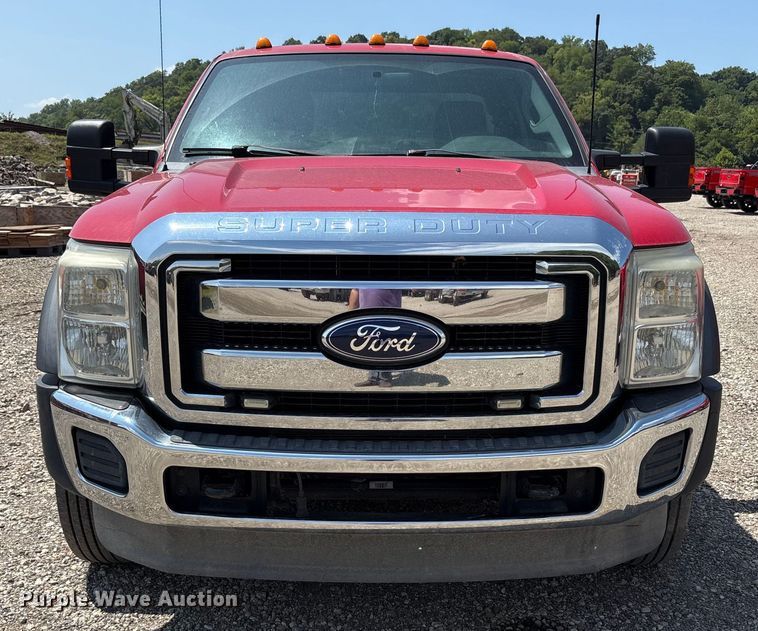 2011 Ford F450 Super Duty XLT SuperCab pickup truck cab and chassis in ...