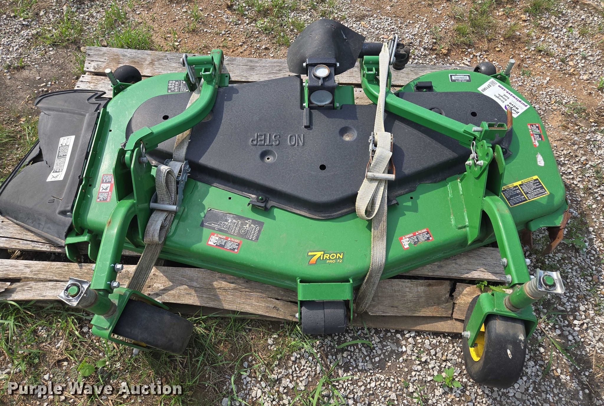 John Deere 7 Iron Pro 72 mower deck in Linwood, KS | Item EF1969 for sale | Purple Wave