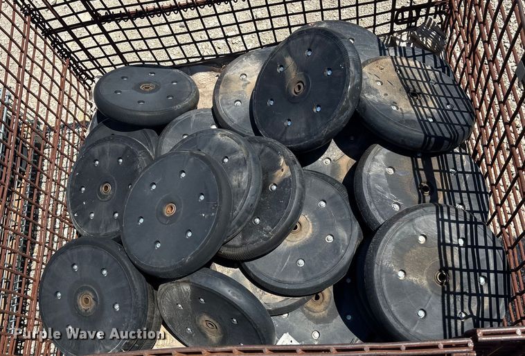 (34) 12" gauge wheels in Assaria, KS | Item DT3292 sold | Purple Wave