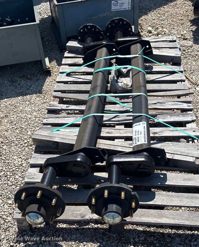 (2) torsion axles in Assaria, KS | Item DT3316 sold | Purple Wave