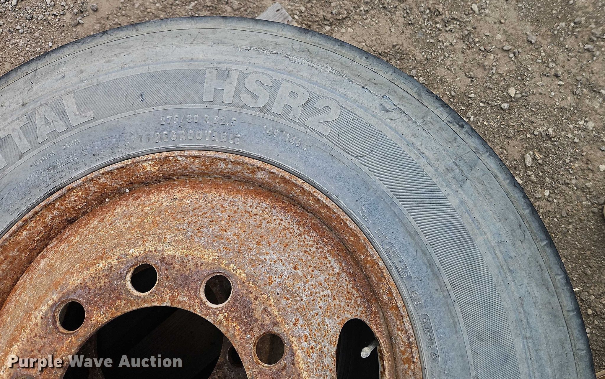 (4) tires and wheels in Raymore, MO | Item EB8258 sold | Purple Wave