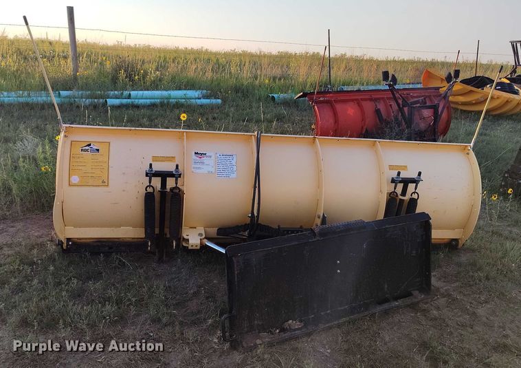 Meyer DAG-8.5 snow plow in Calhan, CO | Item IP9641 for sale | Purple Wave