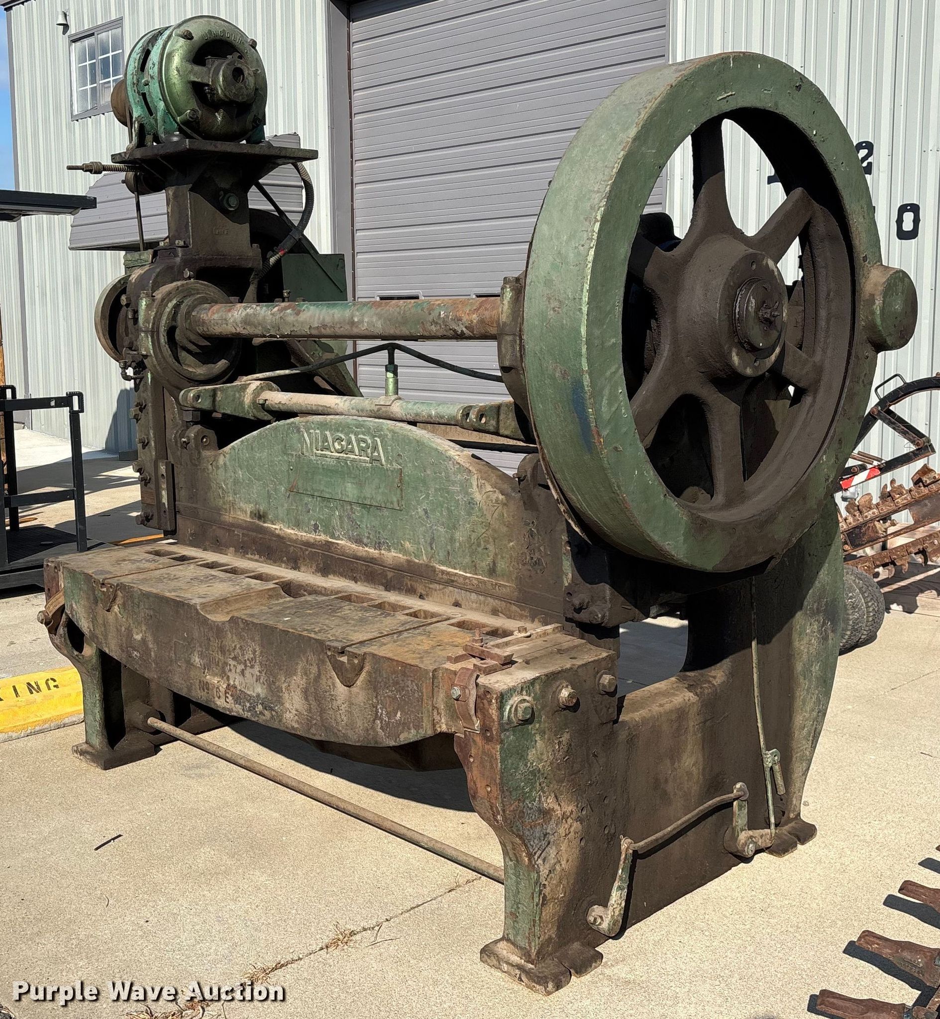 Niagara Machine and Tool Works 6E metal shear in Marshfield, MO | Item ...