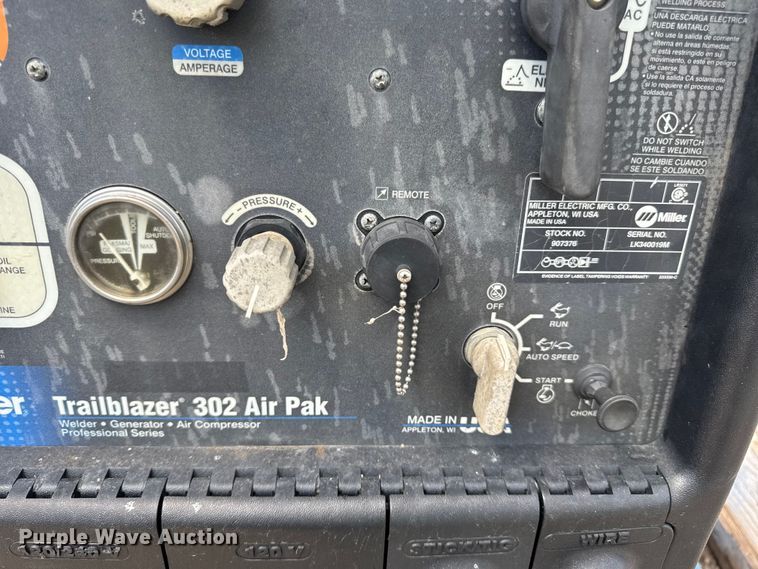 Miller Trailblazer 302 Air Pak welder/generator in Jefferson City, MO ...