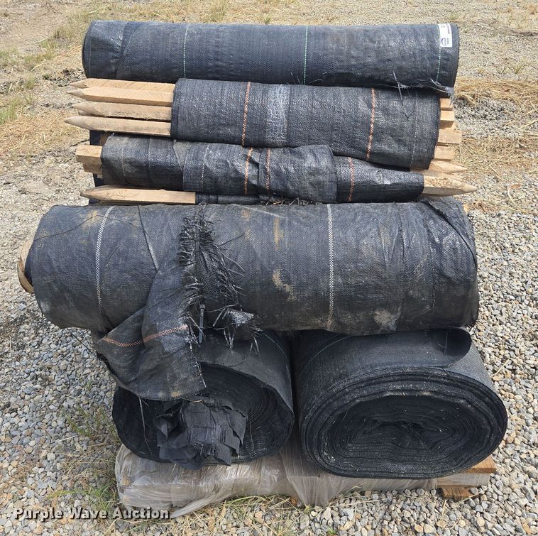 (5) silt fence rolls in Topeka, KS | Item EV1657 sold | Purple Wave