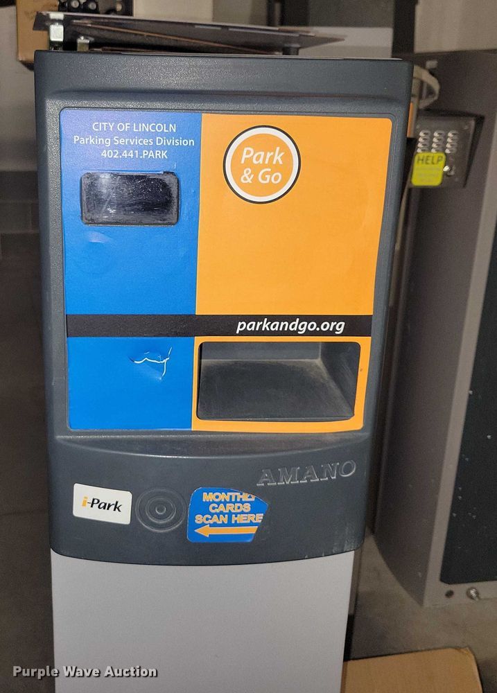 (16) Amano parking garage ticket machine in Lincoln, NE | Item DZ6526 ...