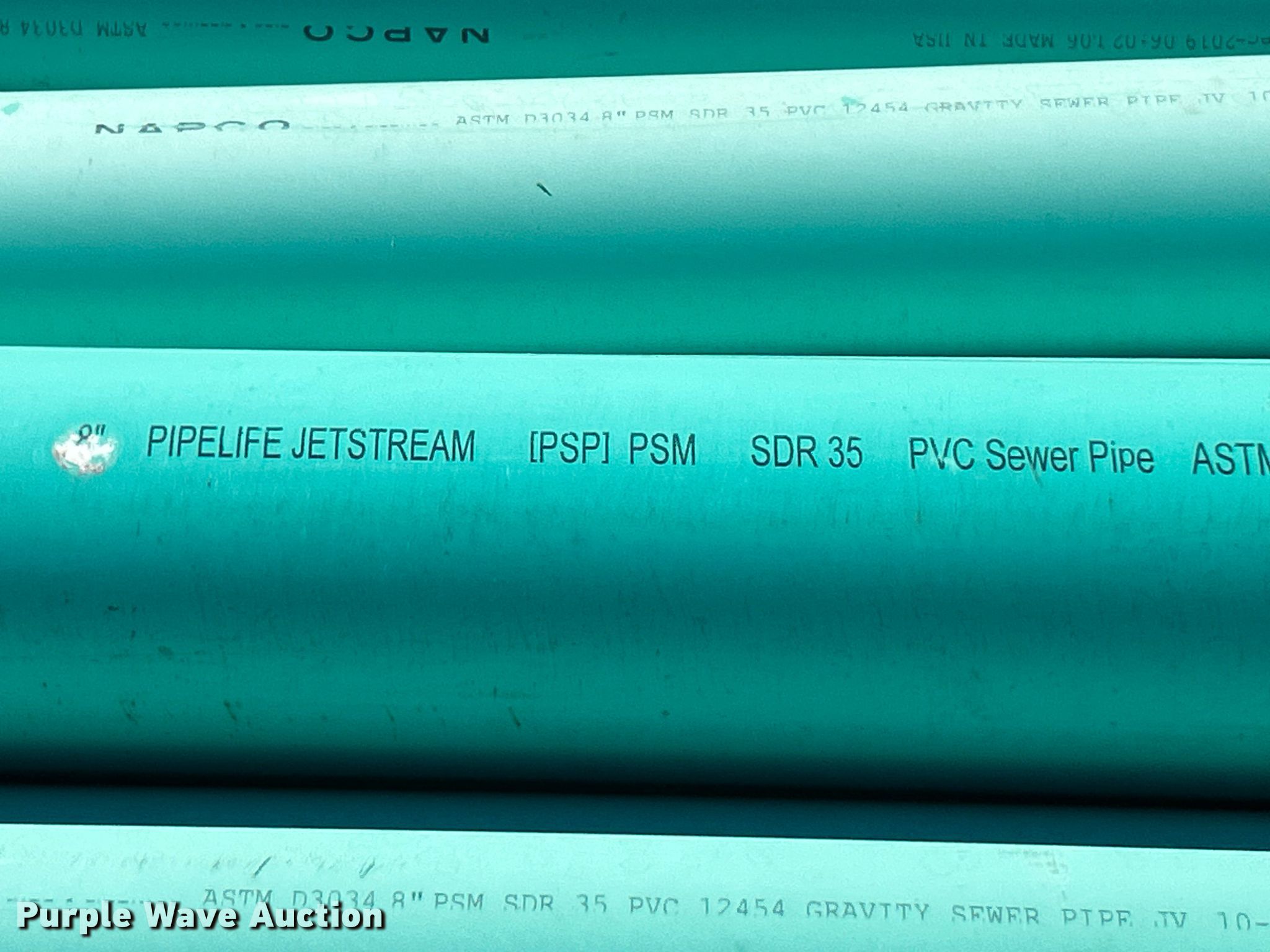 PVC pipe in Troy, MO | Item ET3085 sold | Purple Wave
