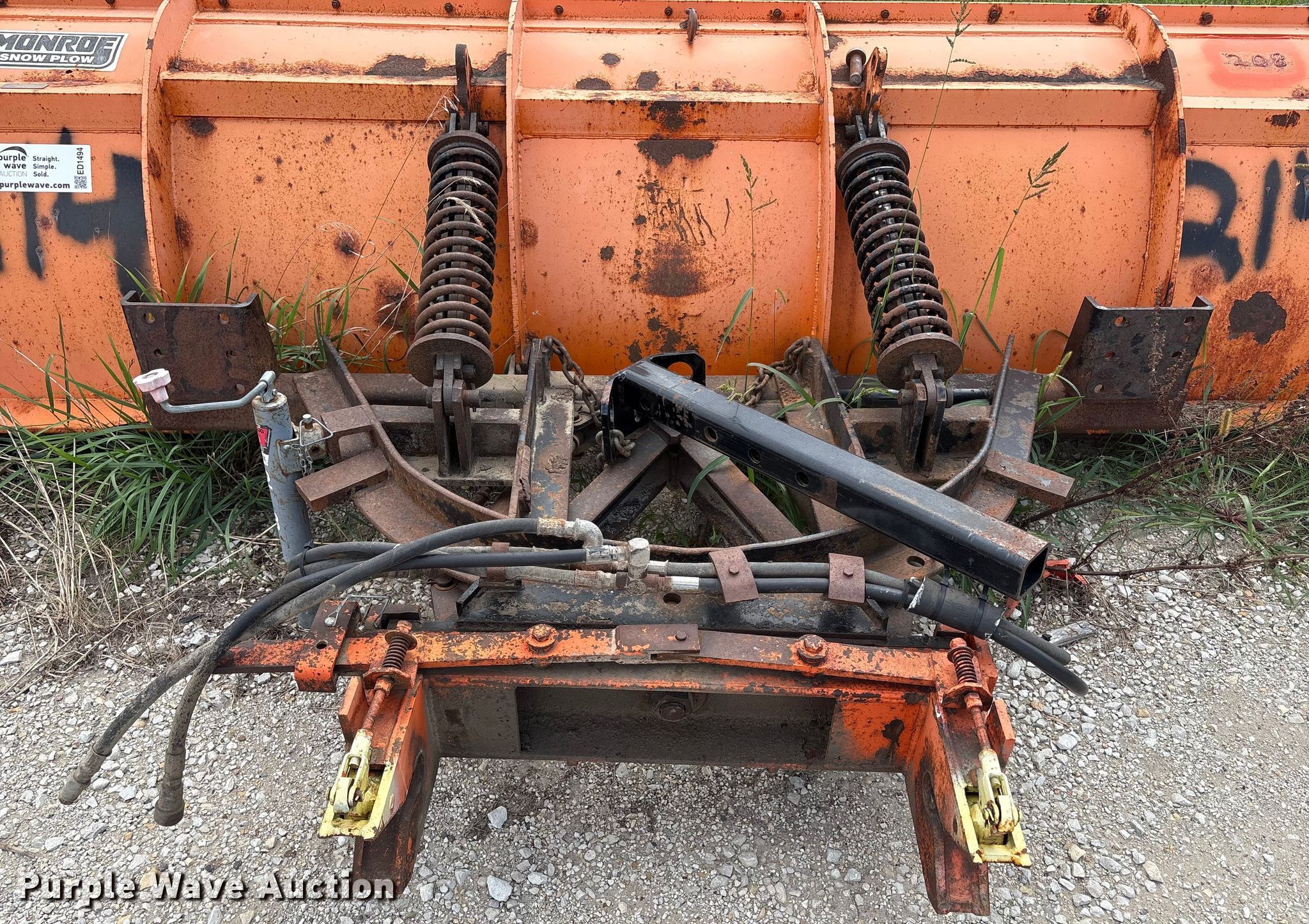 Monroe MP41R11-CT snow plow in Dallas Center, IA | Item ED1494 for sale ...