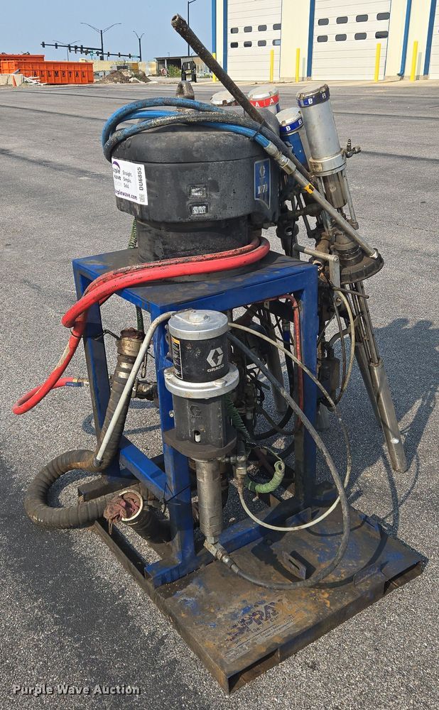 Graco XP70 epoxy sprayer in Wichita, KS | Item DU6855 for sale | Purple ...
