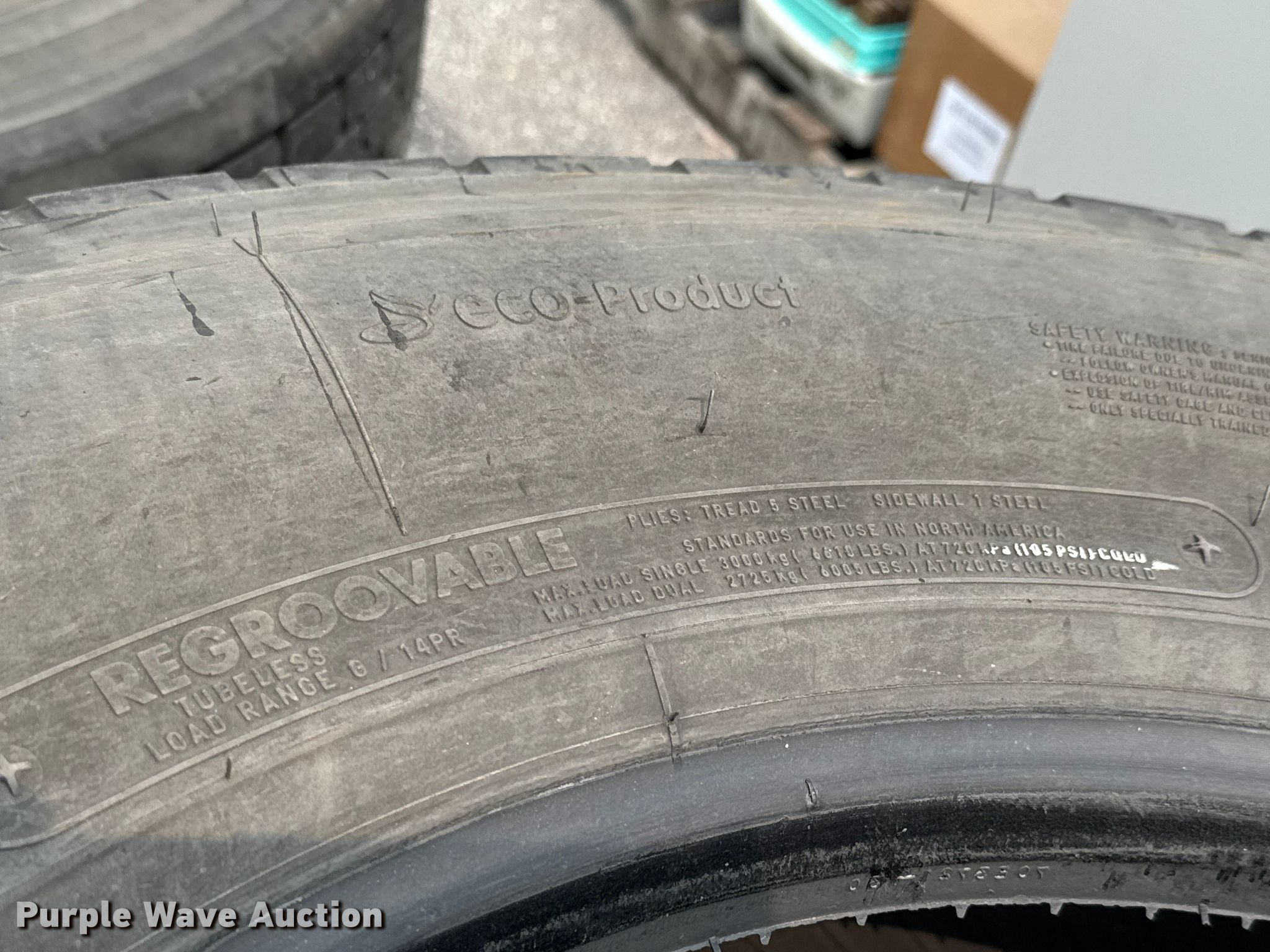 (7) Firestone FD691 11R24.5 tires in Wichita, KS | Item DU6840 for sale ...