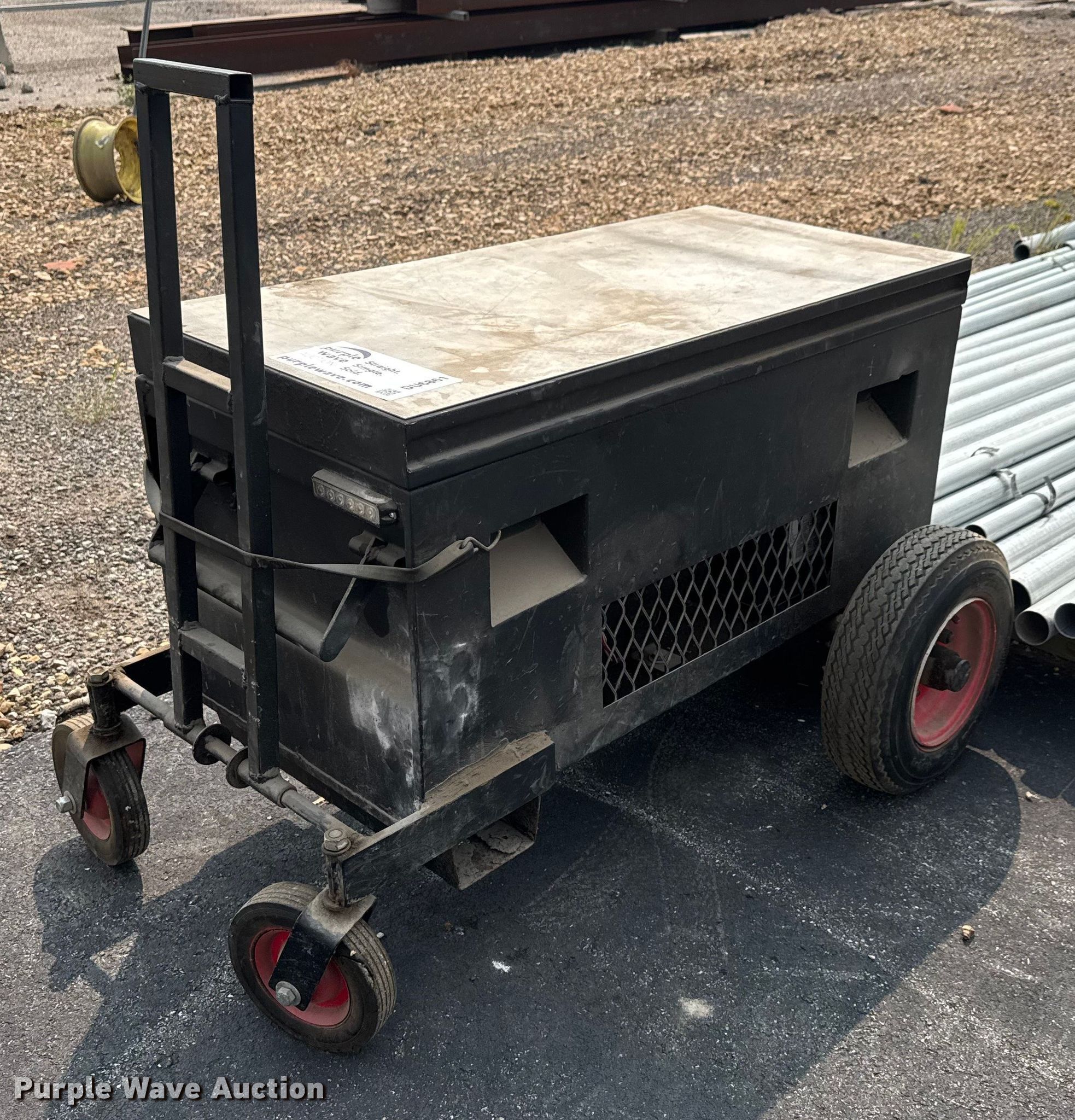 Shop built jump box in Wichita, KS | Item DU6861 sold | Purple Wave