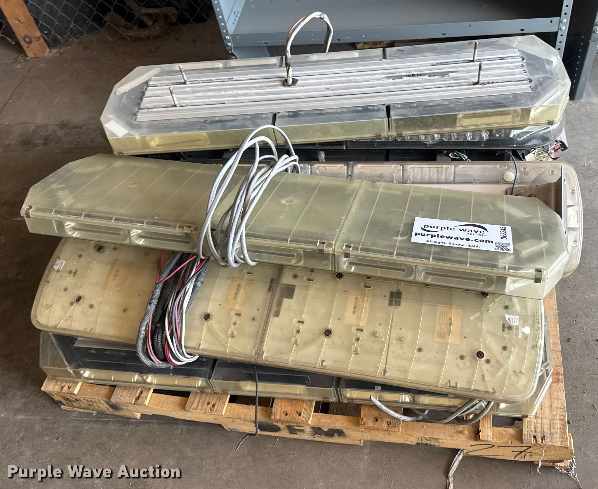 (8) light bars in Topeka, KS | Item DE2245 for sale | Purple Wave