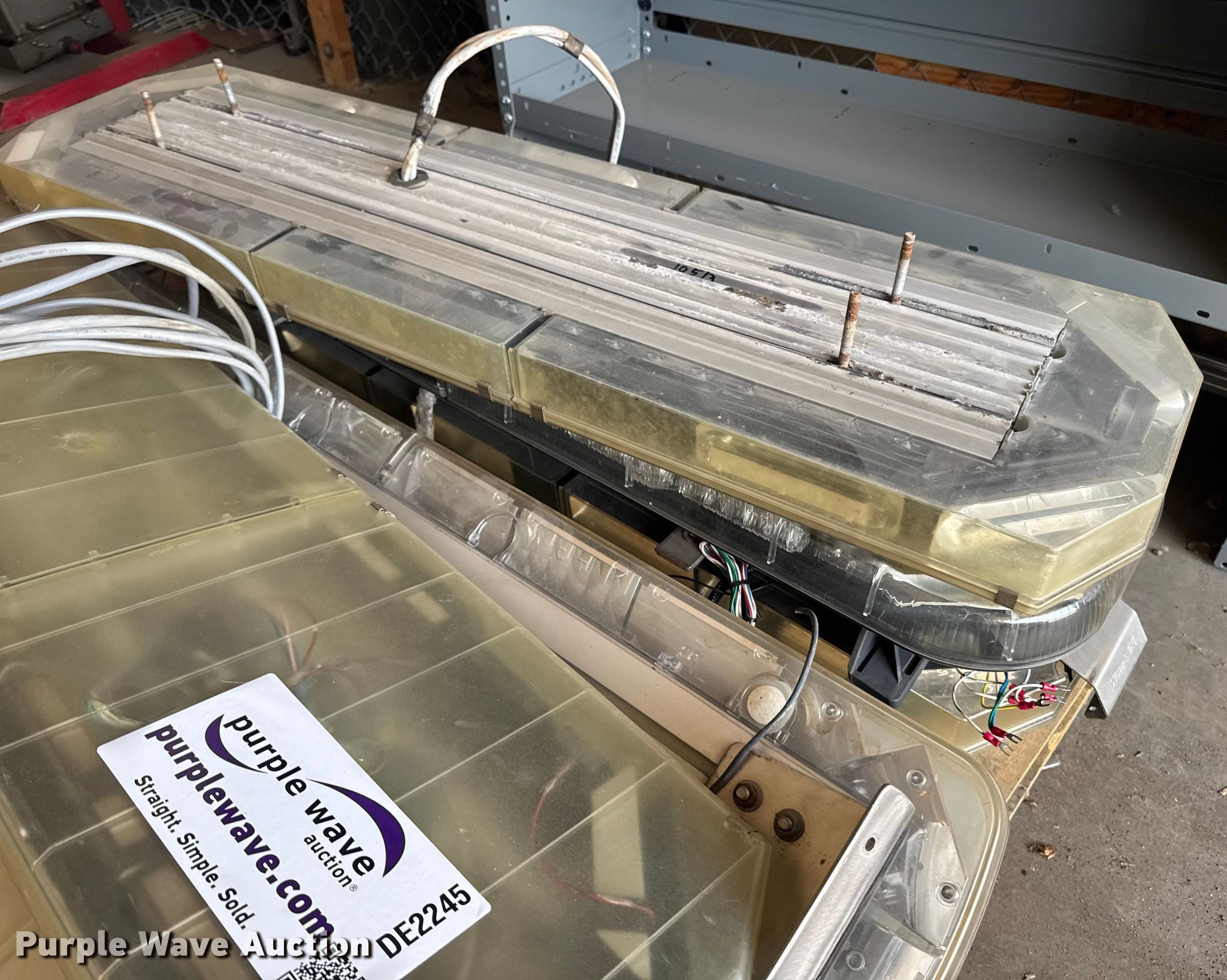 (8) light bars in Topeka, KS | Item DE2245 for sale | Purple Wave