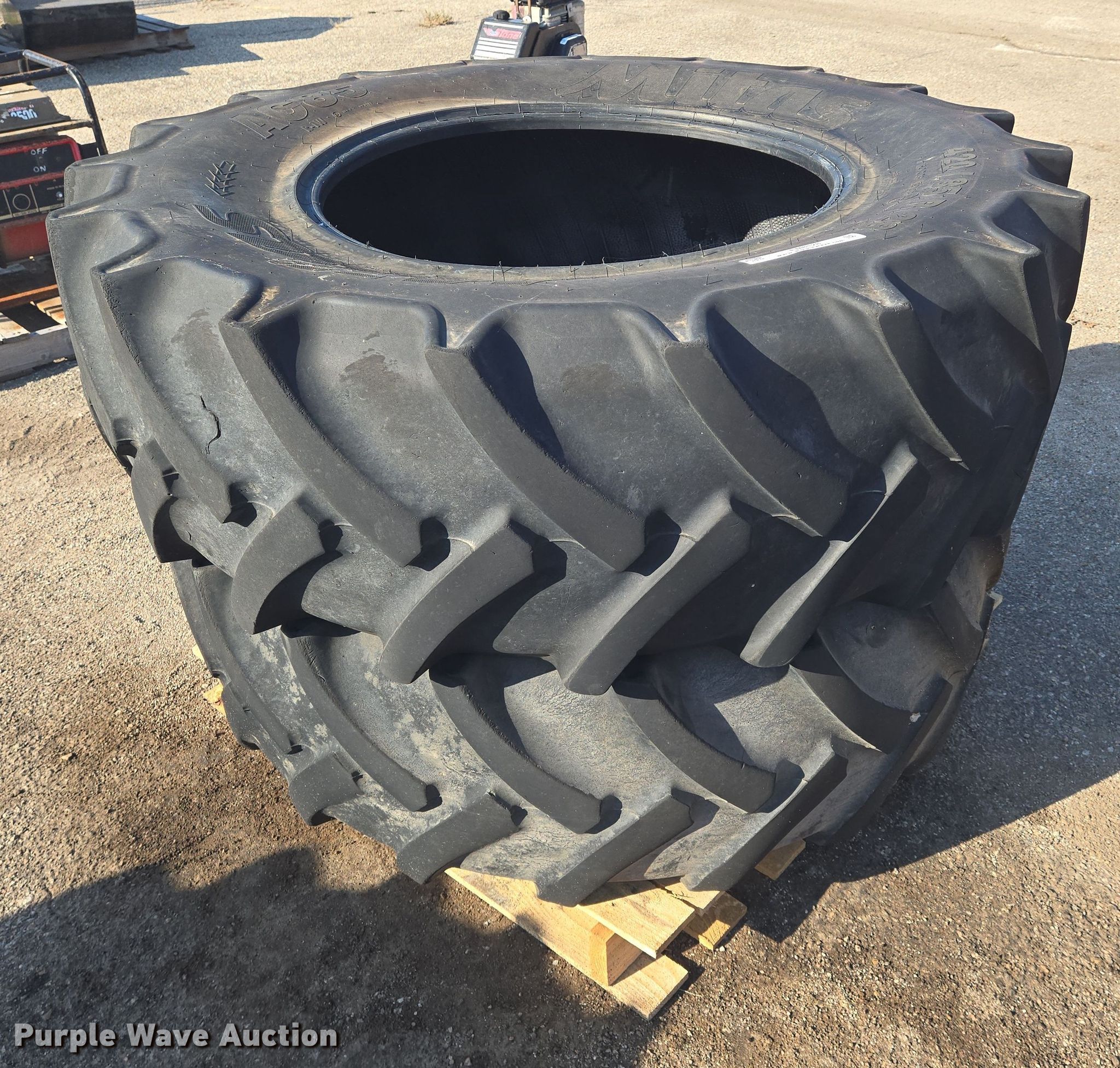 (2) Mitas AC85 420/85R28 tires in Hutchinson, KS | Item EM8128 for sale ...