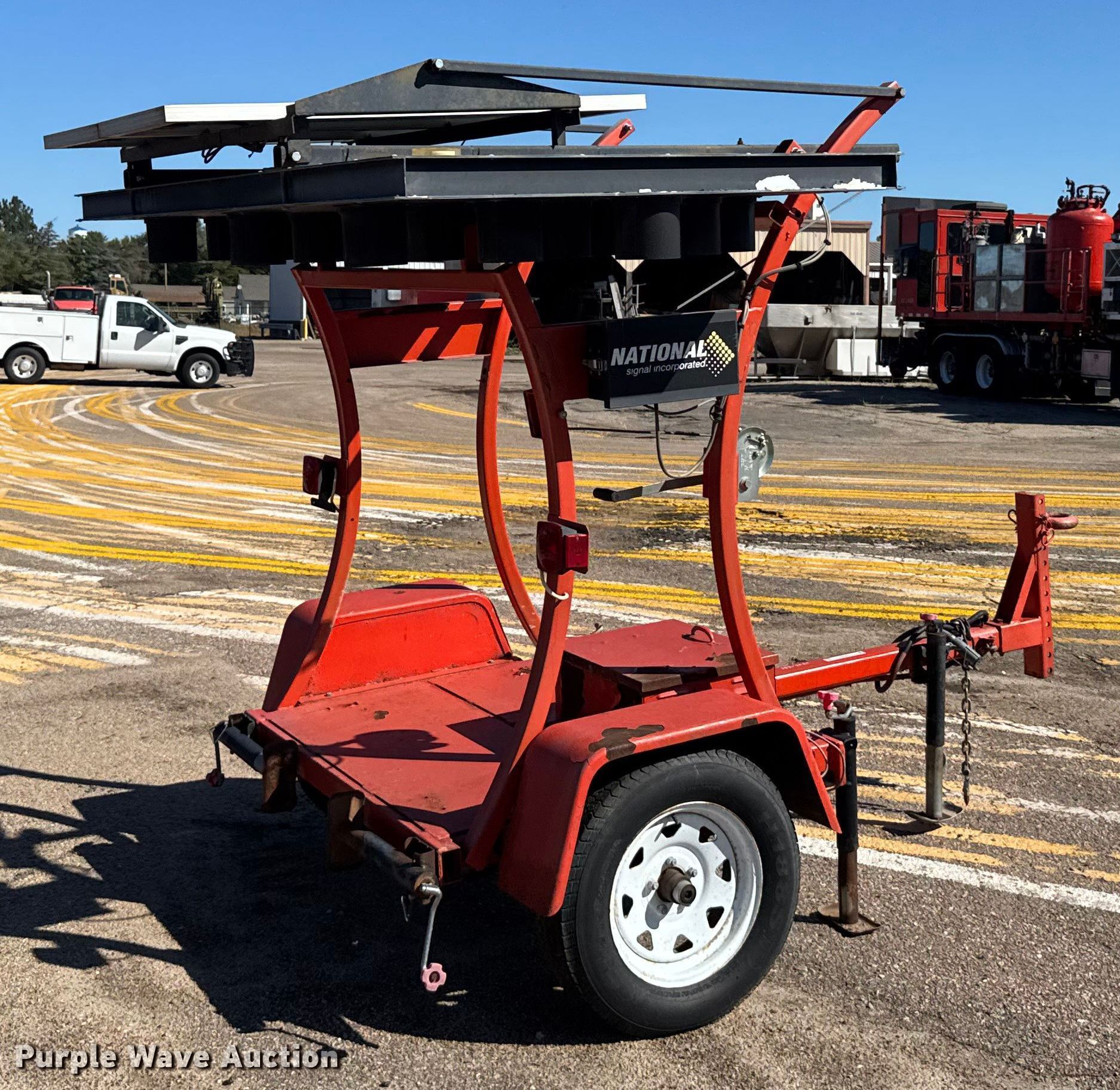 Nation Sign Incorporated arrow board trailer in Norton, KS | Item ...
