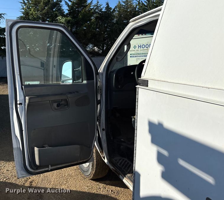 2008 Ford E350 utility van in Concordia, KS | Item ET4650 sold | Purple ...