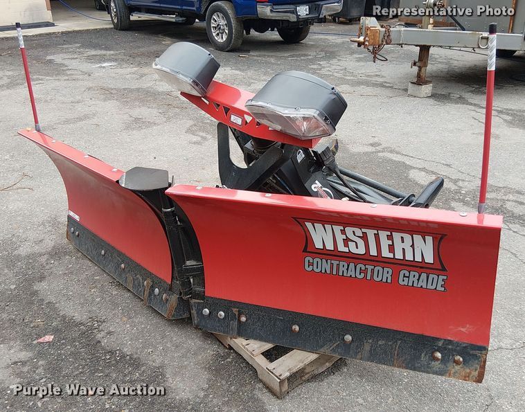 Western MVP Plus snow plow in Yaphank, NY | Item EV5049 for sale ...