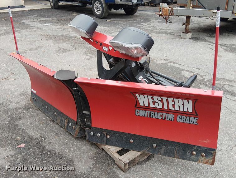 Western MVP Plus snow plow in Yaphank, NY | Item EV5111 sold | Purple Wave